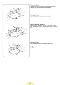 Janome 4900QC Memory Craft Sewing Machine Instruction Manual