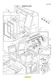 Janome 15000 Memory Craft Sewing Machine Service-Parts Manual