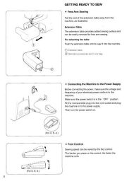 Janome 1108 Sewing Machine Instruction Manual