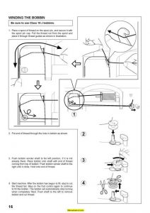 Singer Curvy 8770 Sewing Machine Instruction Manual