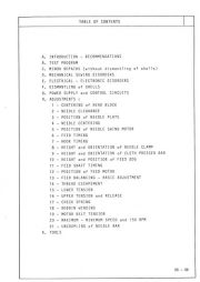Elna 6000 Sewing Machine Service-Parts Manual