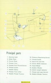 Singer 427 Sewing Machine Instruction Manual