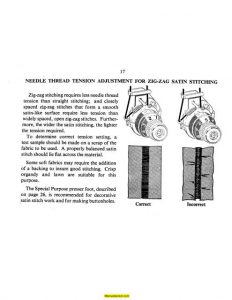 Singer 337 Sewing Machine Instruction Manual