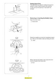 Janome New Home 41012 Sewing Machine Instruction Manual