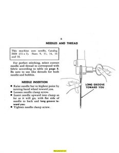 Singer 329K Style-Mate Sewing Machine Instruction Manual