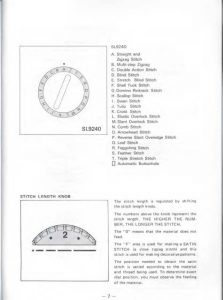 Simplicity 9130 Sewing Machine Instruction Manual