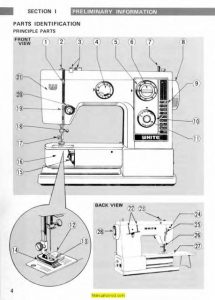 White 505 Sewing Machine Instruction Manual