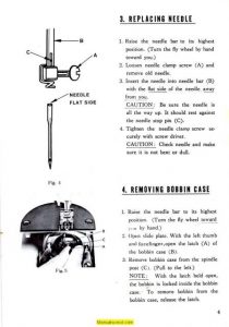 Necchi-Alco-A905 Sewing Machine Instruction Manual