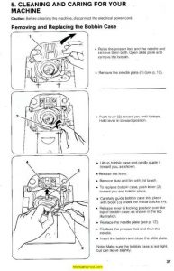 Singer 6268 Sewing Machine Instruction Manual