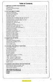 Singer 6268 Sewing Machine Instruction Manual