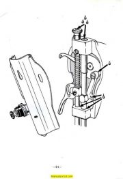 Singer 25 Sewing Machine Pictorial Only Instruction Manual