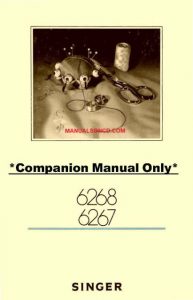 Singer 6268-6267 Creative Sewer's Guide Companion Manual