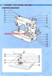 White 305 Sewing Machine Instruction Manual