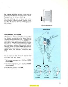 Singer 719 Sewing Machine Instruction Manual