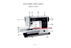 JCPenney 6915 Sewing Machine Instruction Manual