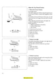 Janome 5700 Memory Craft Sewing Machine Instruction Manual
