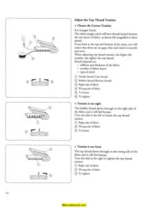 Janome 5700 Memory Craft Sewing Machine Instruction Manual