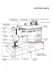 Bicor VX-1005 Sewing Machine Instruction Manual