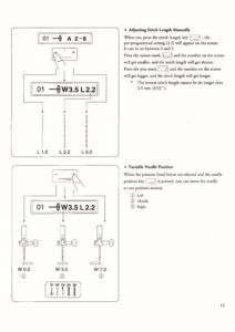 Janome 3000 Memory Craft Sewing Machine Instruction Manual