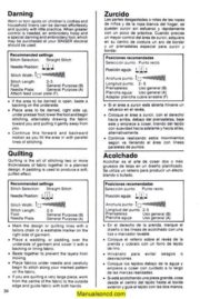 Singer 4526 4528 4530 7015 Merritt Instruction Manual