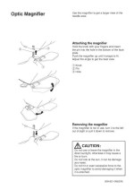 Necchi EX30 Sewing Machine Instruction Manual