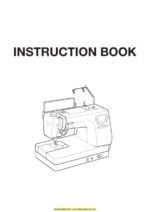 Necchi QS60 Sewing Machine Instruction Manual