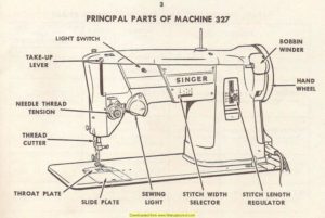 Singer 327 Sewing Machine Instruction Manual