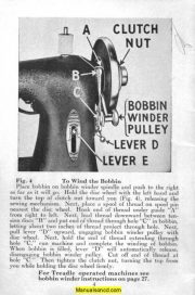 White 41-43 Rotary Electric Sewing Machine Instruction Manual