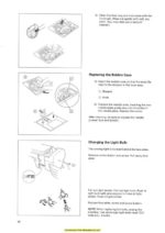 Elna 6005 Sewing Machine Instruction Manual Heirloom Edition