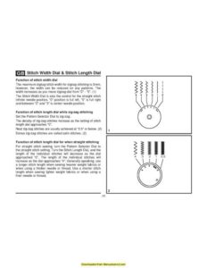 Singer 2277 Sewing Machine Instruction Manual