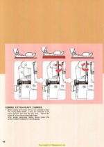 Elna Lock L1 Overlock Sewing Machine Instruction Manual