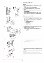 Elna 760 eXcellence Sewing Machine Instruction Manual