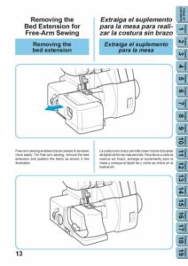 Brother 929D Serger Overlock Sewing Machine Instruction Manual