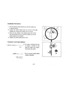 Riccar R200 Sewing Machine Instruction Manual