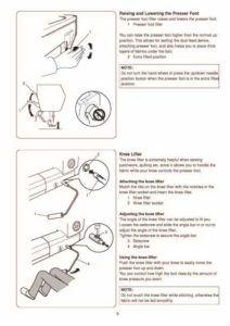 Janome 7700 QCP Memory Craft Sewing Machine Instruction Manual
