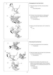 Janome 7700 QCP Memory Craft Sewing Machine Instruction Manual