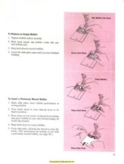 Singer 625 Deluxe Zig-Zag Sewing Machine Instruction Manual