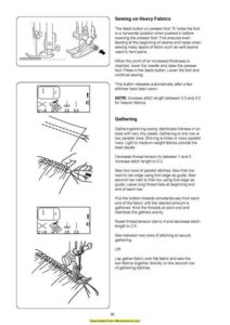 Elna 7300 Pro Quilting Queen Sewing Machine Instruction Manual