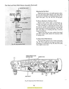 Singer 347-348 Sewing Machine Service Manual