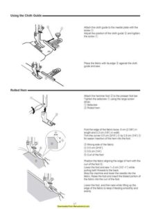 Elna 7100 Sewing Machine Instruction Manual