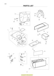 Elna 820 eXpressive Sewing Machine Service-Parts Manual