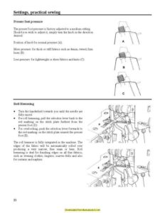 Bernina 004-004D Serger Sewing Machine Instruction Manual