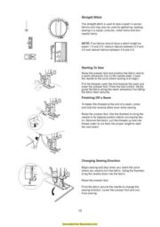 Elna 2100-2300 Sewing Machine Instruction Manual