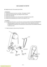 Janome 4123 Sewing Machine Service-Parts Manual