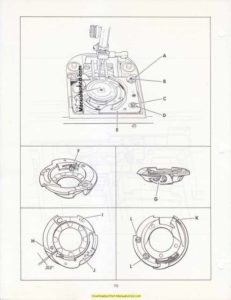 Singer 2000 Athena Sewing Machine Service Manual