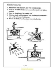 Elgin 4400F Sewing Machine Instruction Manual