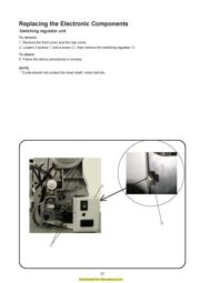 Janome JP720-JP760 Sewing Machine Service Manual
