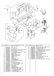 New Home 657-657A Sewing Machine Service-Parts Manual