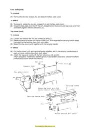 Janome 4618LE Sewing Machine Service-Parts Manual