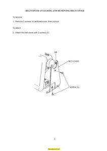 Janome 3500 Memory Craft Sewing Machine Service-Parts Manual